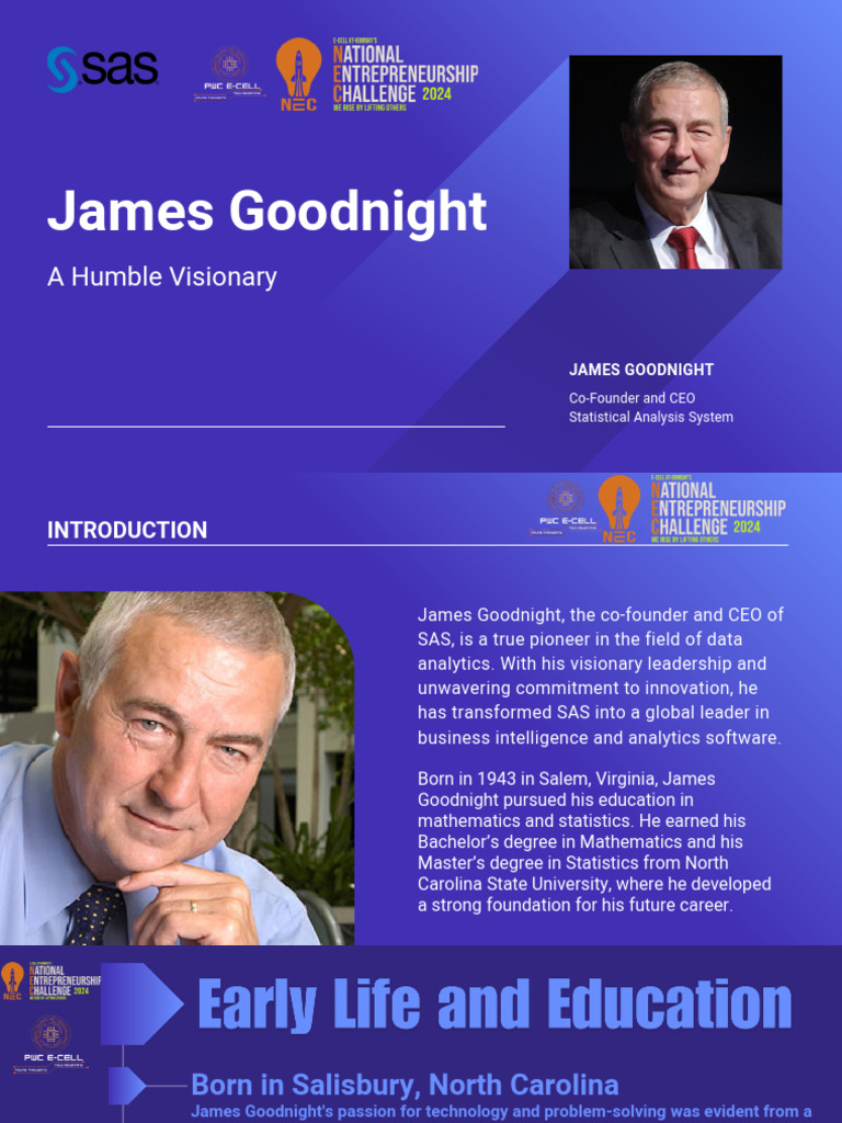 James Goodnight - 20241106 - 145101 - 0000 | PDF | Sas (Software ...