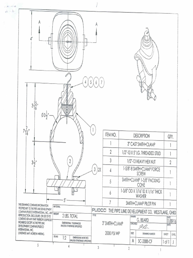 Plidco SMTH Clamp | PDF