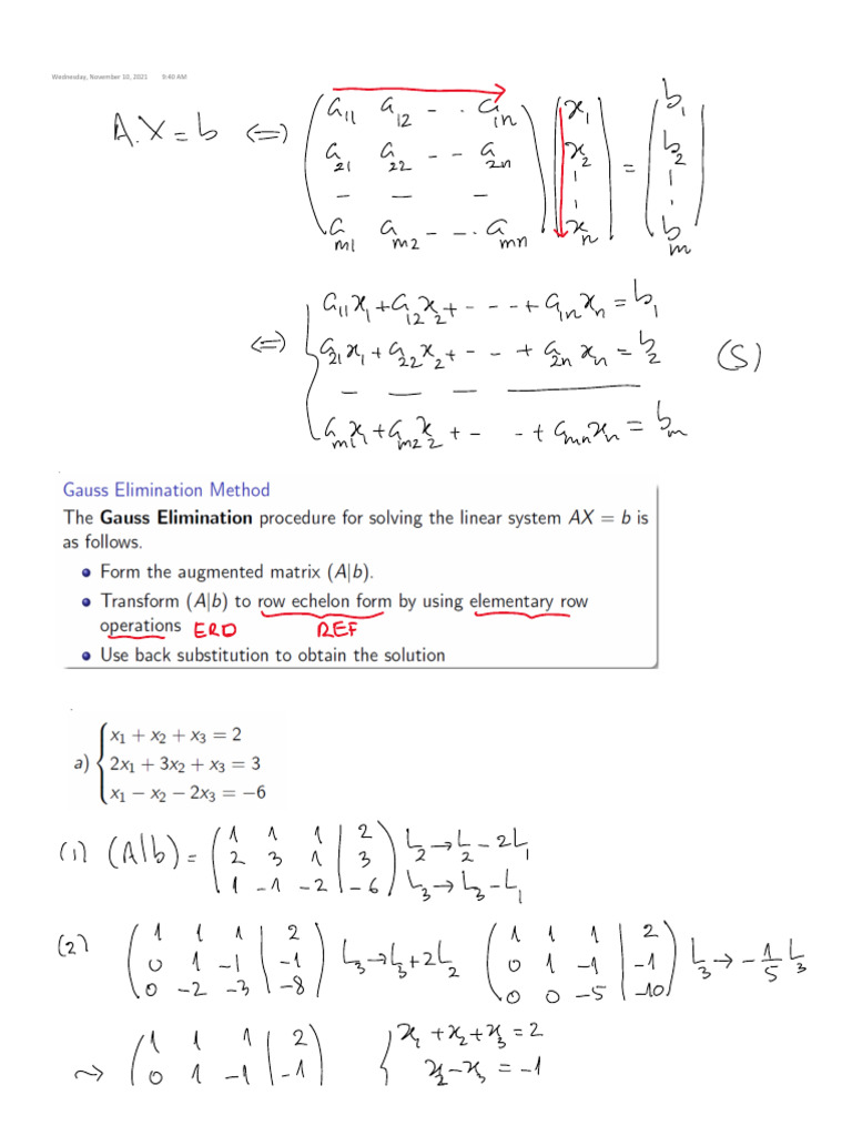 LinearAlgebra Ch1 Part 2 | PDF
