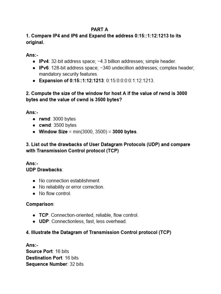 CN Cia2 | PDF | Transmission Control Protocol | Quality Of Service