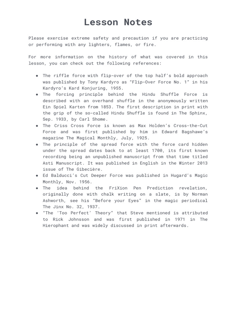 Forces (Lesson Note) | PDF