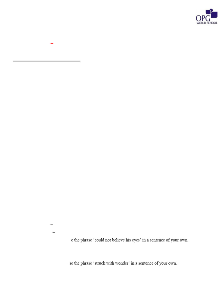 Winter Break Task - IV Eng | PDF | Language Arts & Discipline