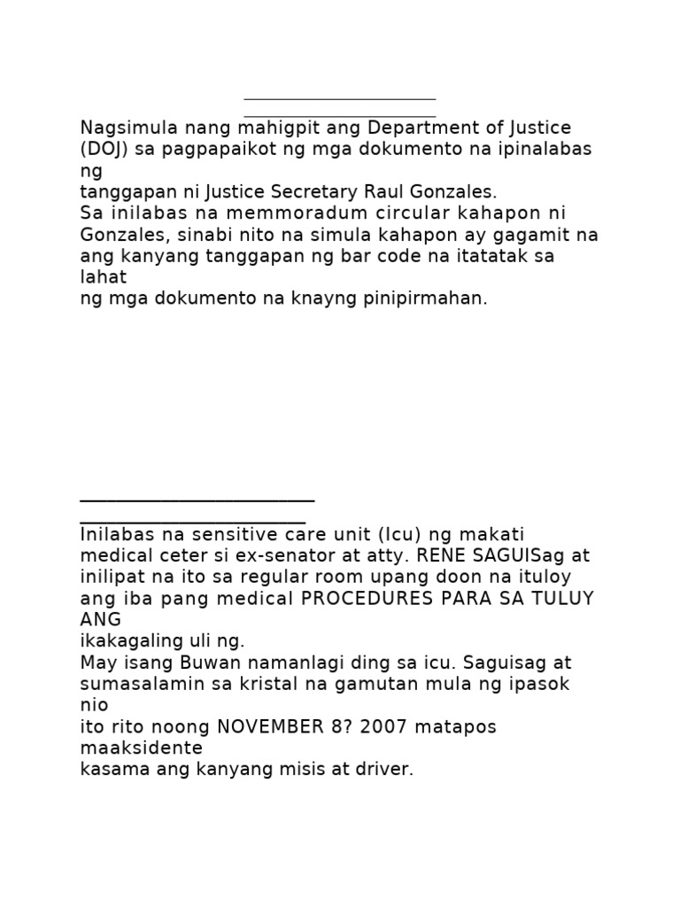 Copy Reading Filipino Activity Sheets | PDF