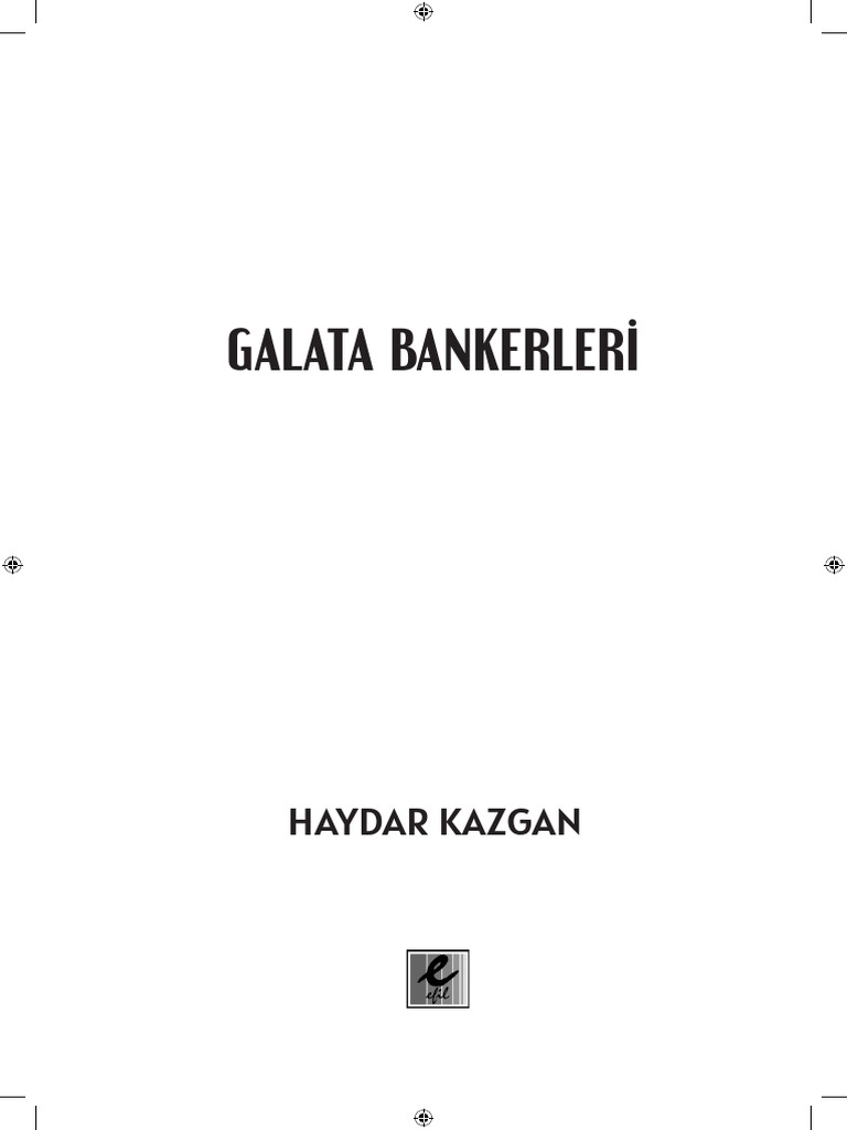 Galata Bankerleri | PDF