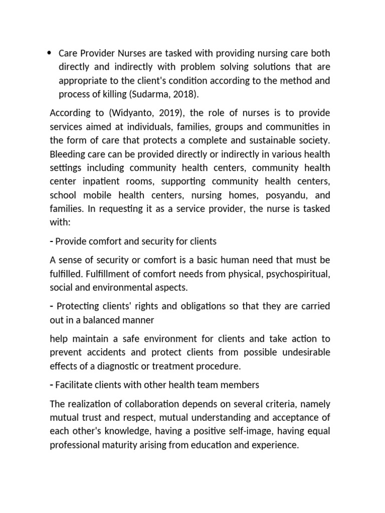 Care Provider Abdullah Arya | PDF