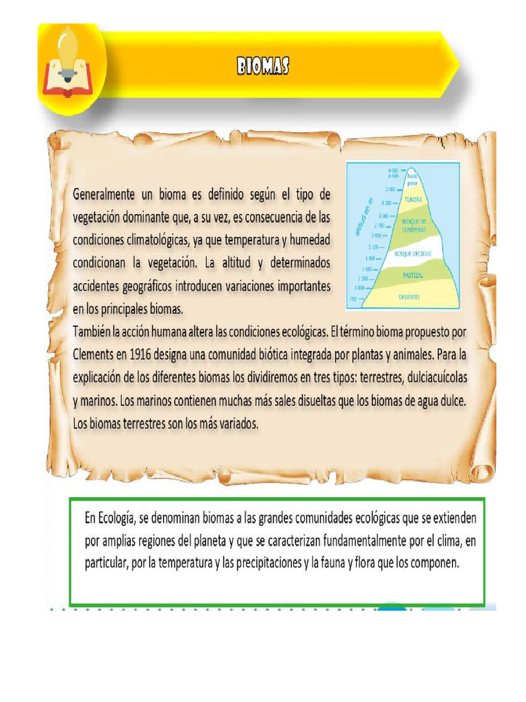 Biomas Tercero | PDF