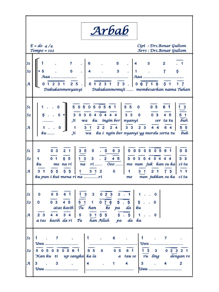 Arbab (SSA-bhs Indo-1) | PDF