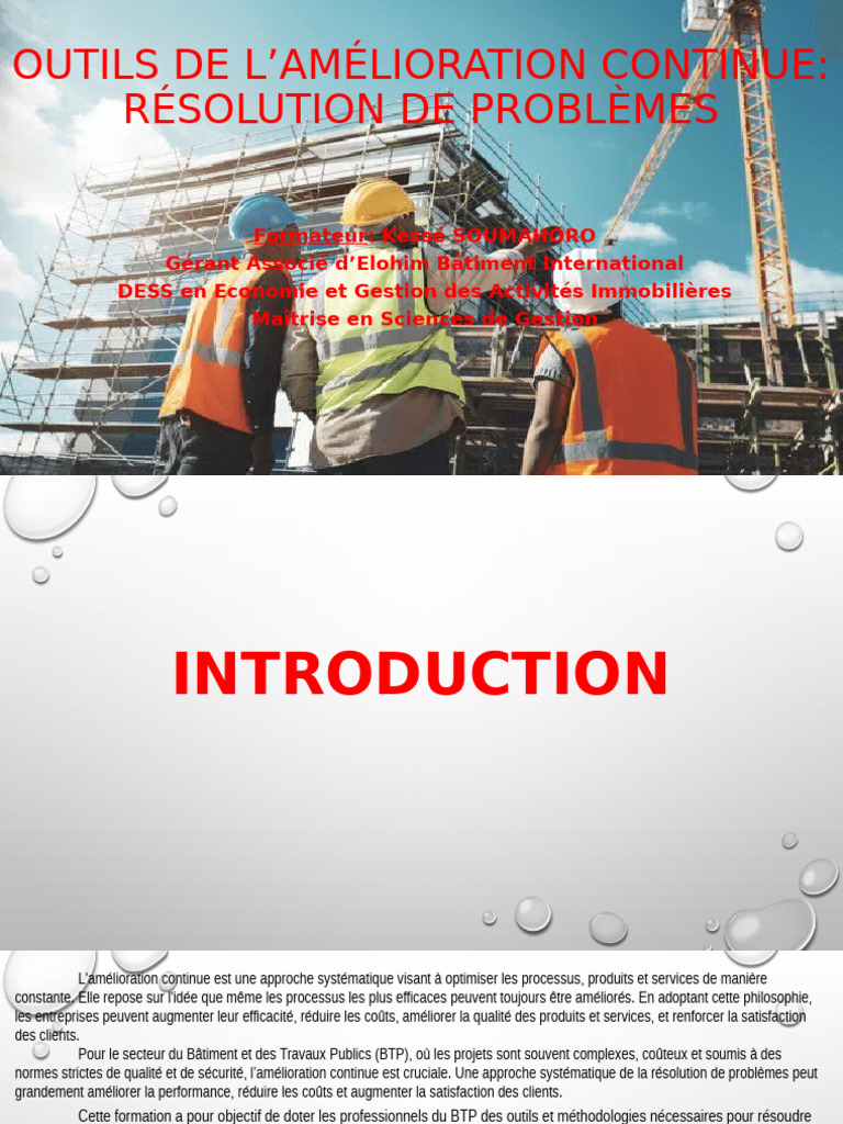 Outils de L'amelioration Continue - Resolution de Problemes | PDF | Sodles | Courtier