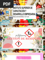 Pictogramas de Residuos Peligrosos Actualizados 2020 | PDF