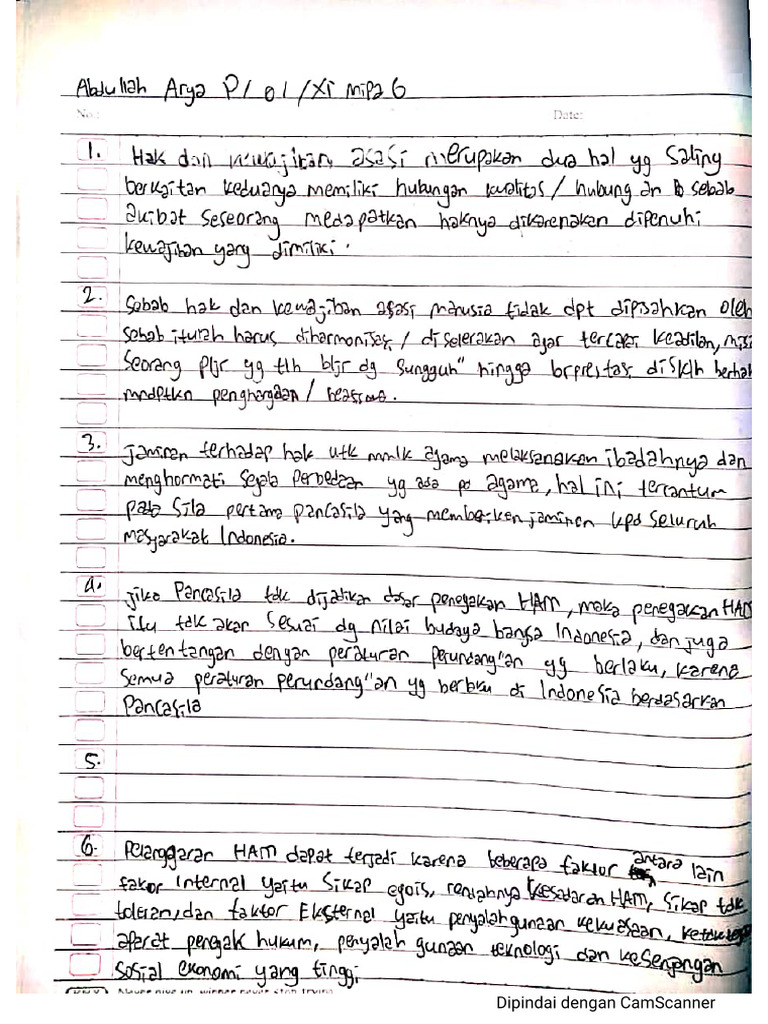 01.abdullah Arya P PPKN PH1&2 | PDF