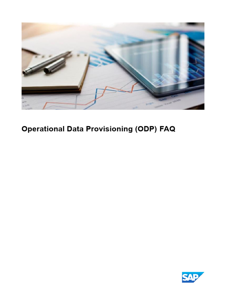 Sap Operational Data Provisioning Odp Pdf Information Technology Management Computing