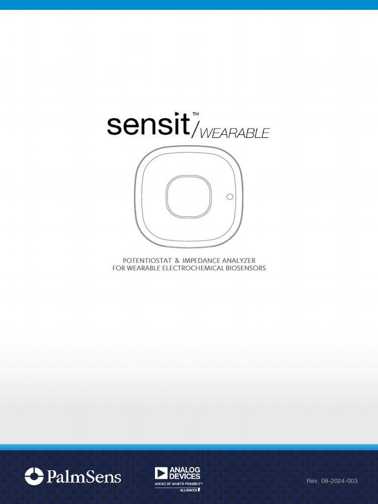 Sensit Wearable Brochure | PDF | Software Development Kit | Computer Engineering