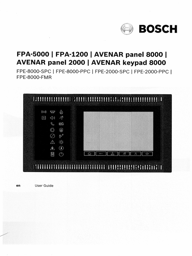BOSCH Avenar Manual | PDF