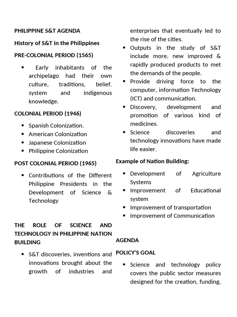 STS Prelim | PDF | Science
