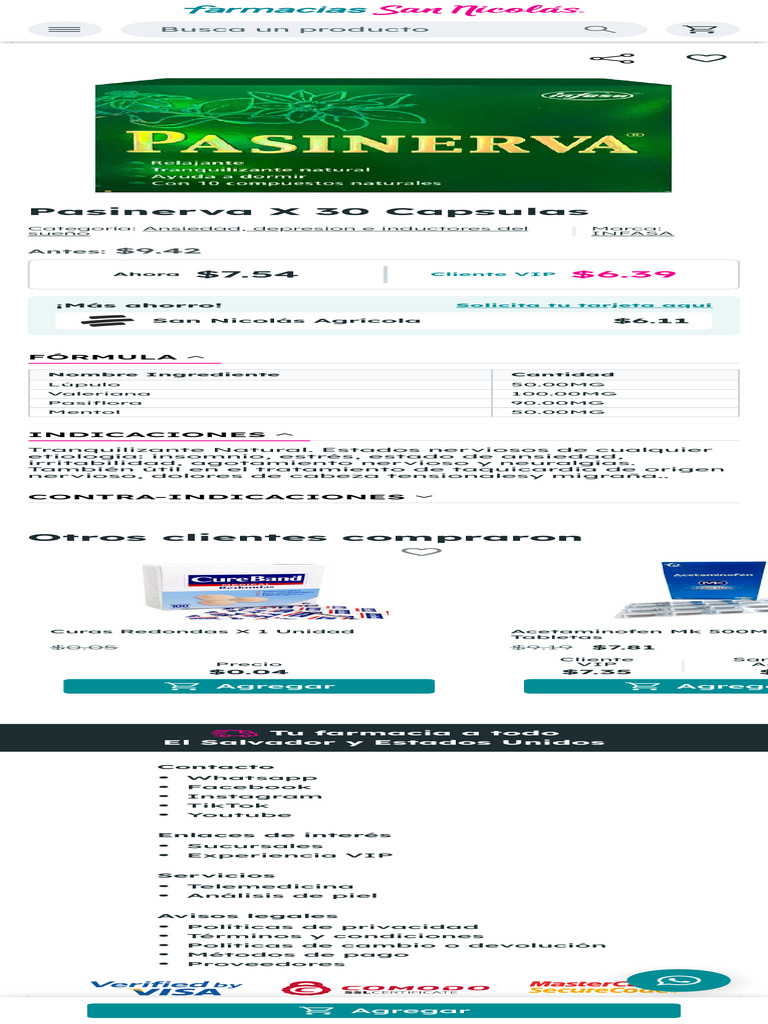 Pasinerva X 30 San Nicolás | PDF