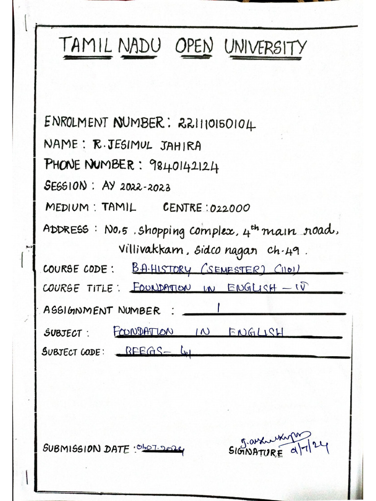Assignment 1 Pdf