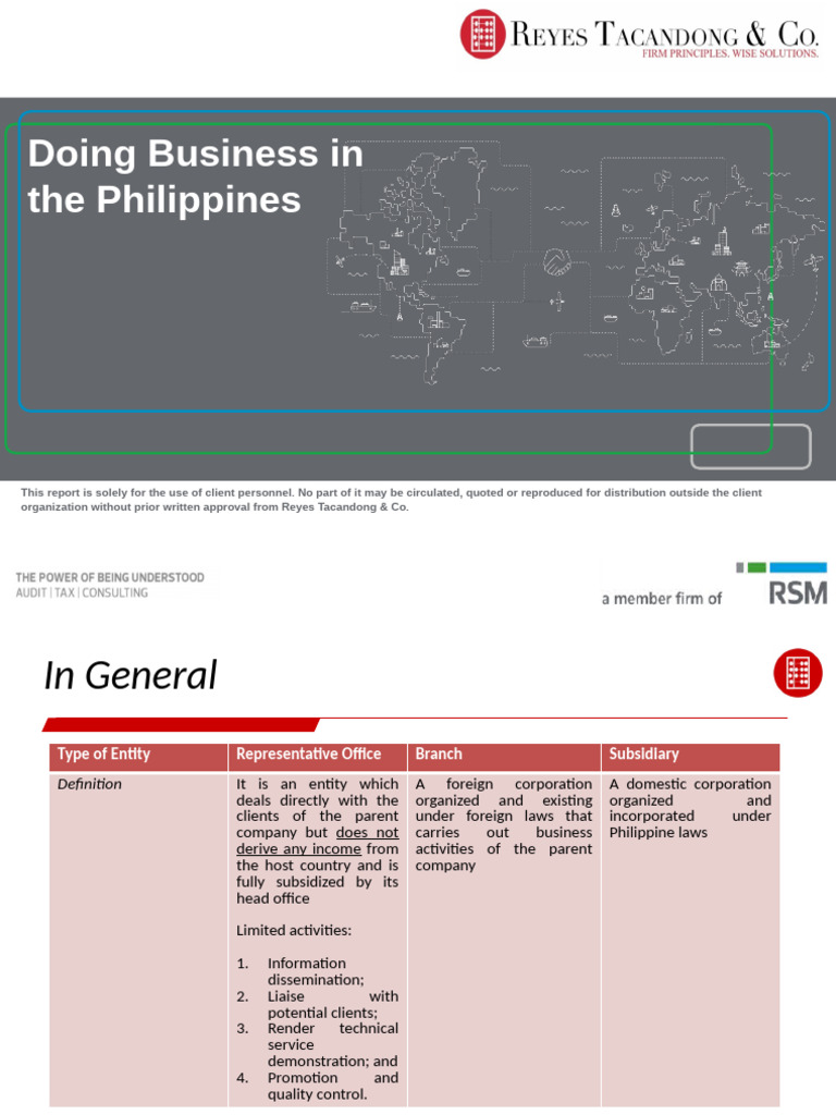 Business Entities in the Philippines | PDF | Taxes | Value Added Tax