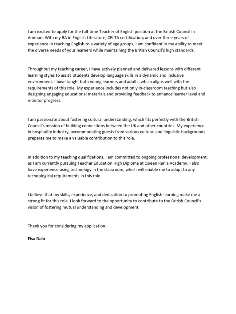 Eisa Supporting Statement | PDF | Career & Growth | Language Arts & Discipline