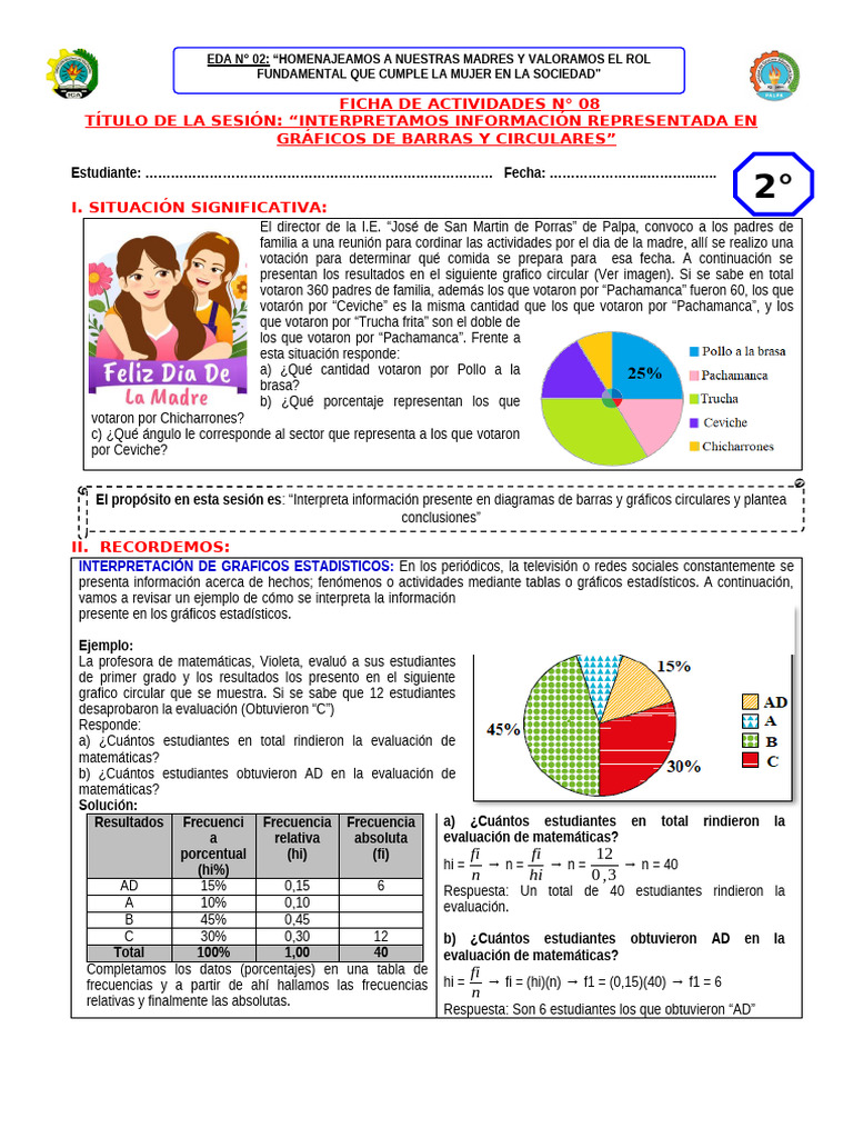 Solucion Ficha 8 - 2do - Eda2 | PDF | Matemáticas