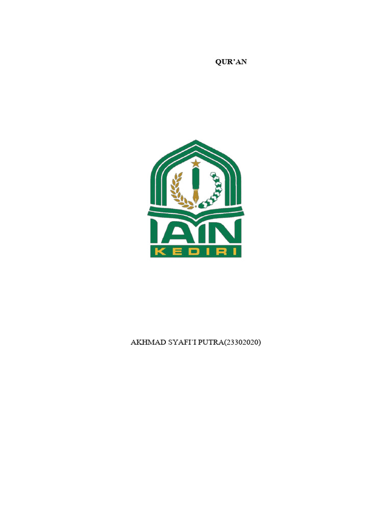 Ilmu Qiraat Al-Qur'an: Definisi dan Sejarah | PDF | Kajian Bahasa Asing
