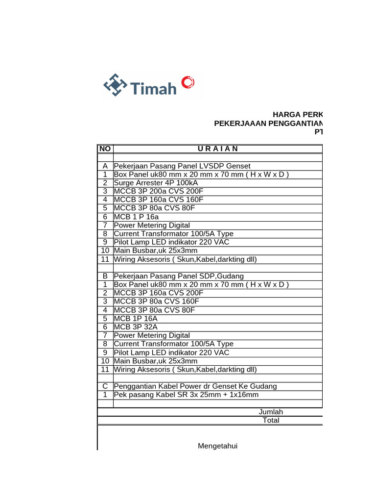 HPS Panel LVMDP & LVSDP GBT Cambai | PDF | Electric Power | Power ...