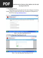 4. Hướng dẫn ĐKH trên CSV - HDSD-CTTSV - v1.2 | PDF