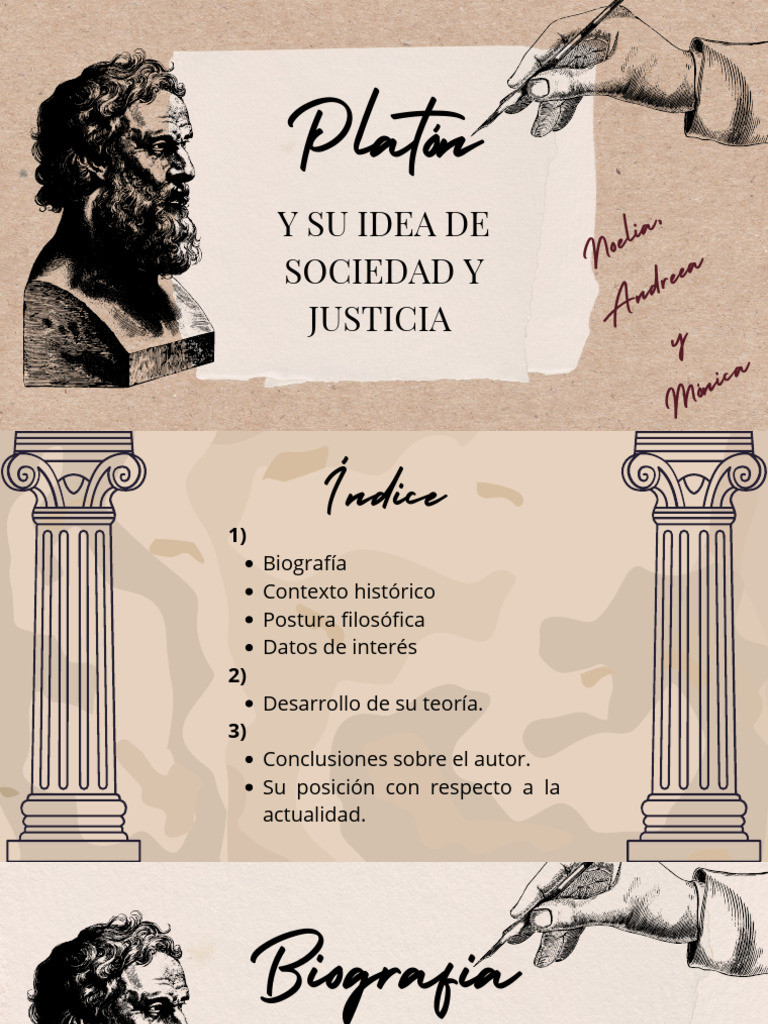 Platón y Su Idea de Sociedad y Justicia | PDF | Platón | Antigua Grecia