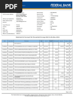 Yes Bank Statement | PDF | Online Banking | Banks & Banking