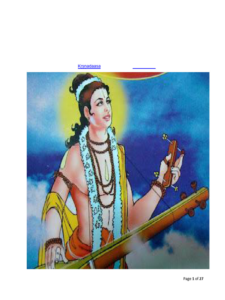 Narada Bhakti Sutra: Key Concepts Explained | PDF | Love Of God | Bhakti