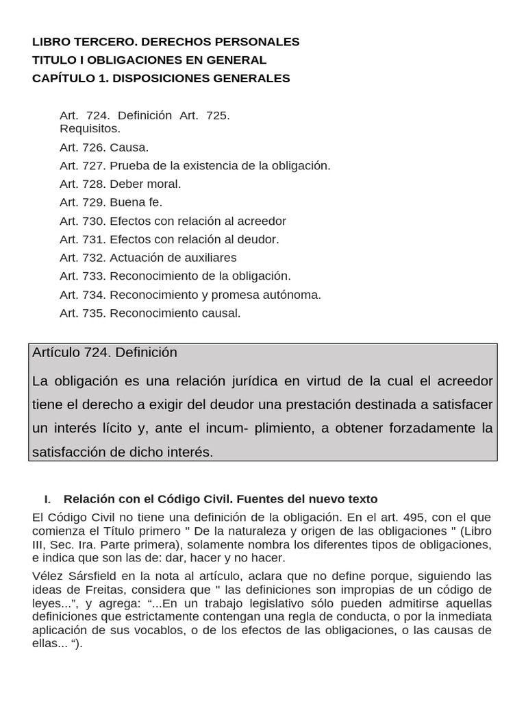 CCyC.-Rivera-Medina.-Libro-3 - Titulo I | PDF | Pagos | Bienes (Ley)