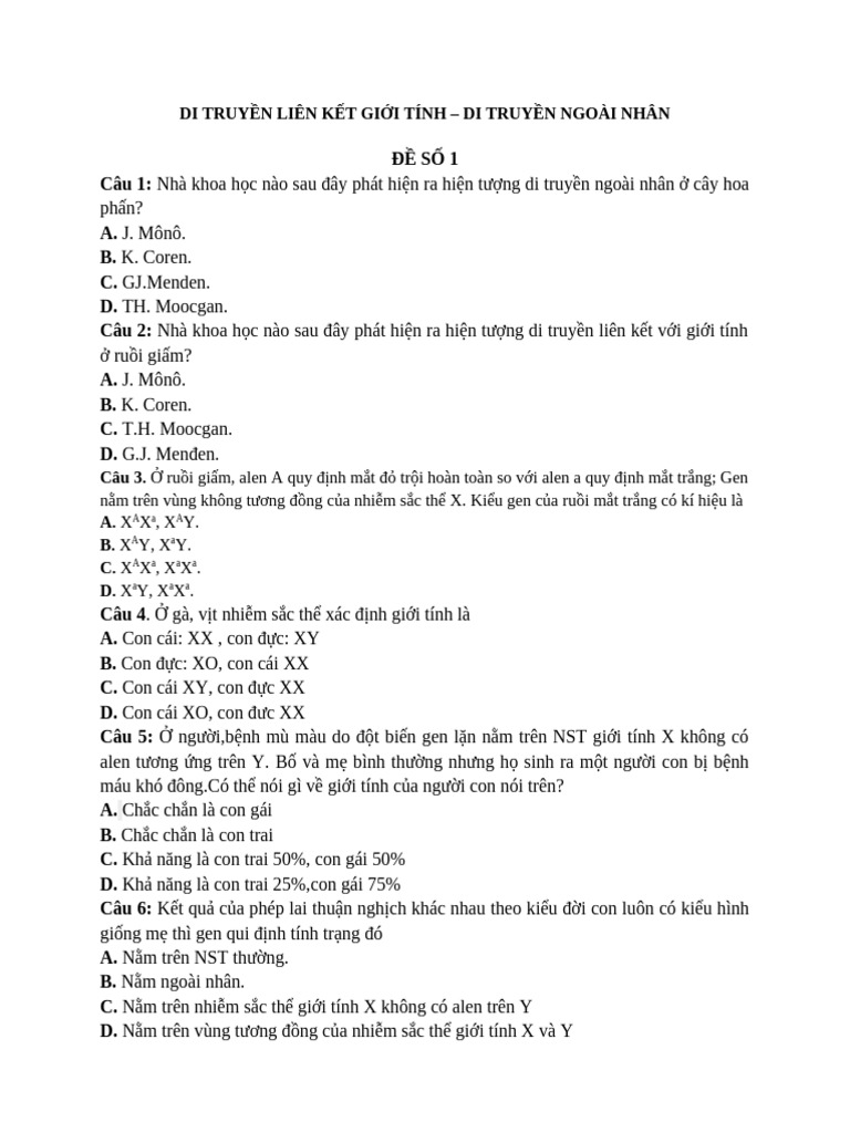 LÃ Thuyáº¿t chÆ°Æ¡ng 1 | PDF