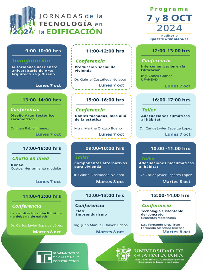 Jornadas de La Tecnología - Programa 2024 | PDF