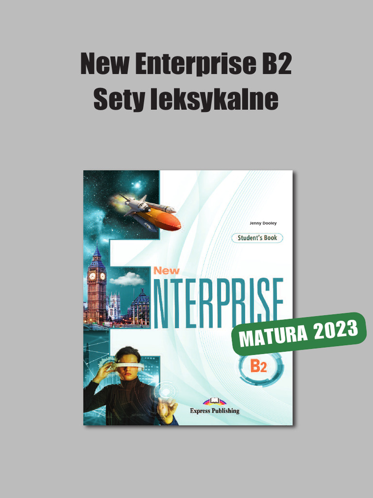 New Enterprise B2 Lexical Sets Guide | PDF | Games & Activities | Home ...