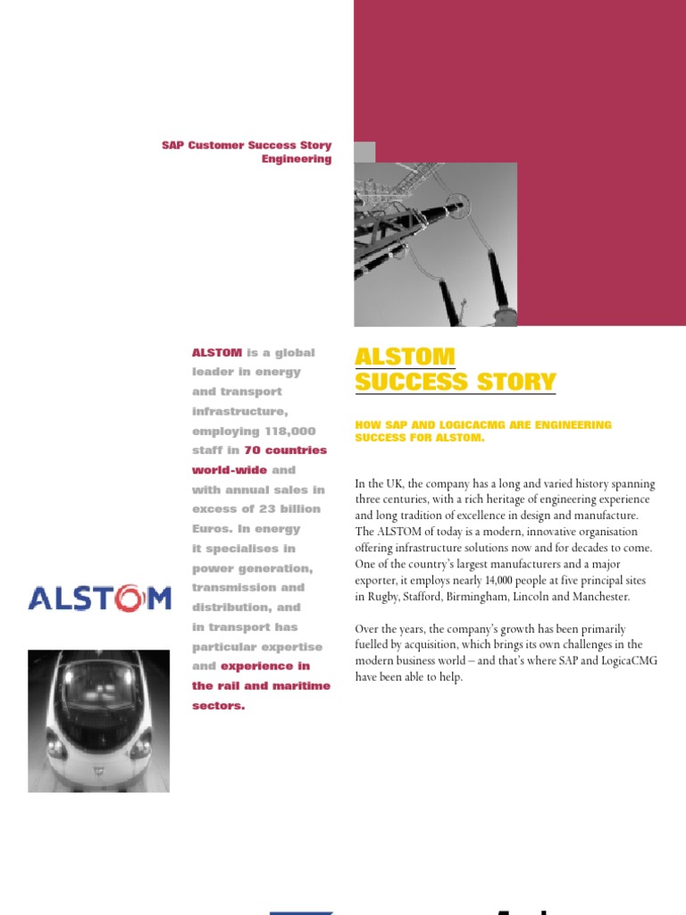 Alstom | PDF | Sap Se | Enterprise Resource Planning