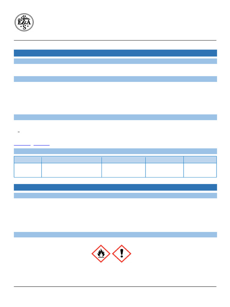 MSDS EN Rum Under 70% Vol v1.0 Safety Data Sheet | PDF | Dangerous ...