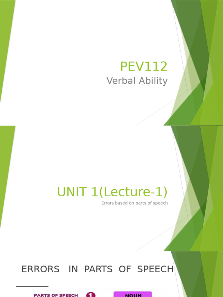 Errors On Noun - Pronoun - Verb | PDF | Grammatical Number | Plural