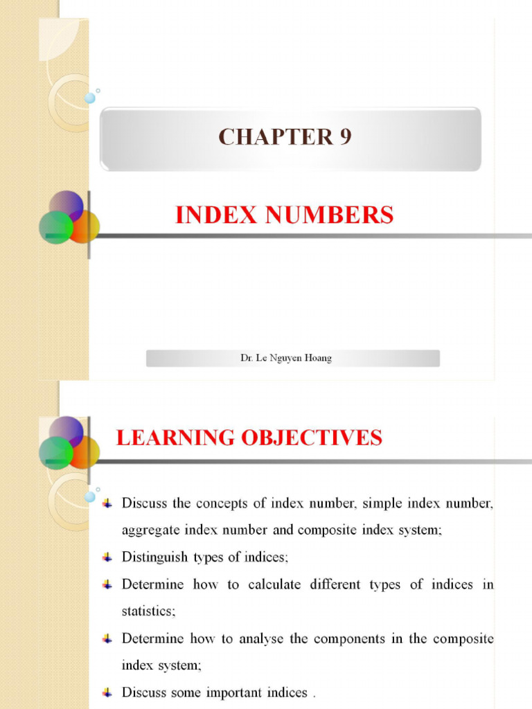 C9 - Index Numbers | PDF