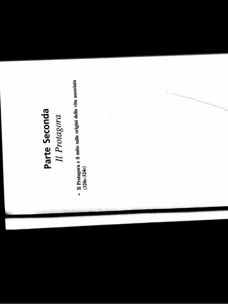 Protagora Platone | PDF