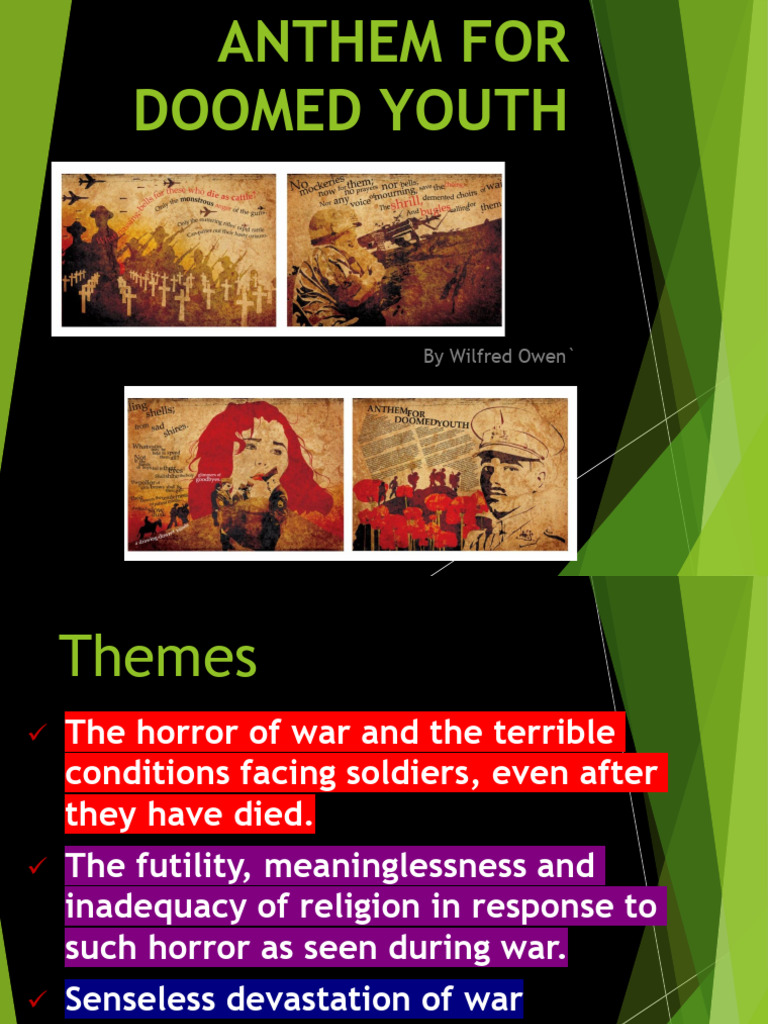 Anthem For Doomed Youth PDF | PDF | Funeral