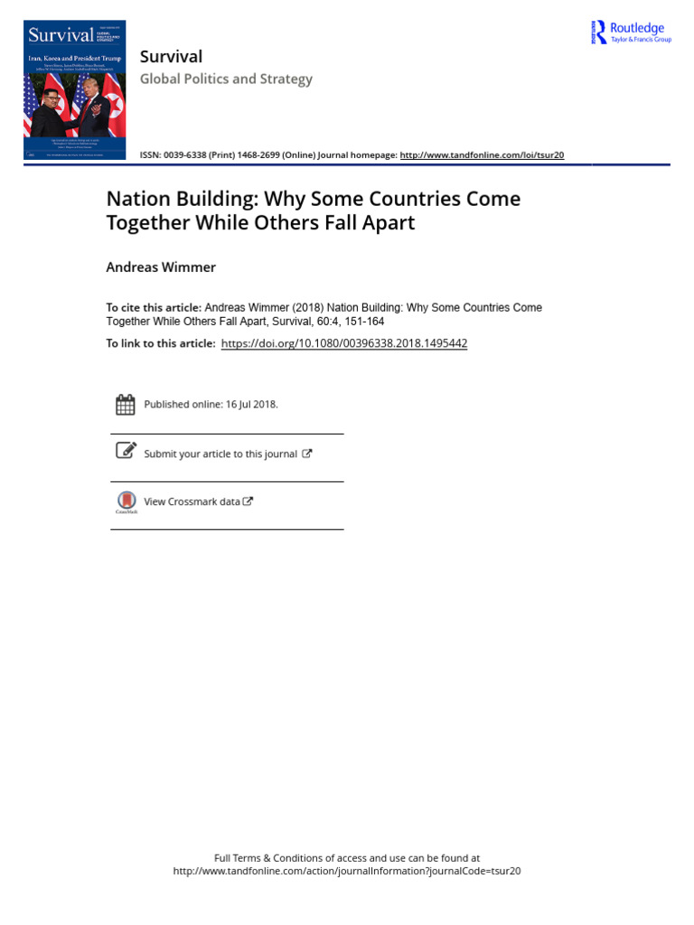 4 Wimmer Why Some Countries Come Together While Others Fall Apart ...