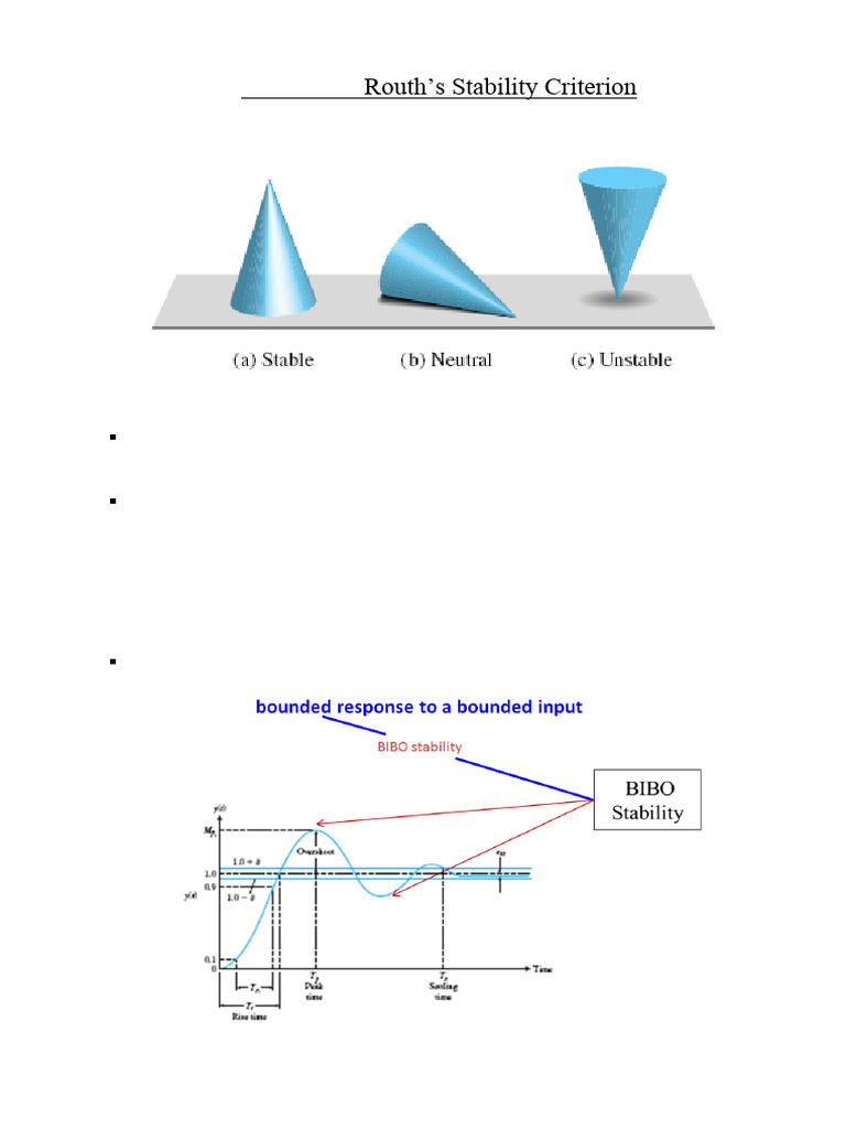 Lecture14-Routh Stability Criterion | PDF | Zero Of A Function | Numerical Analysis