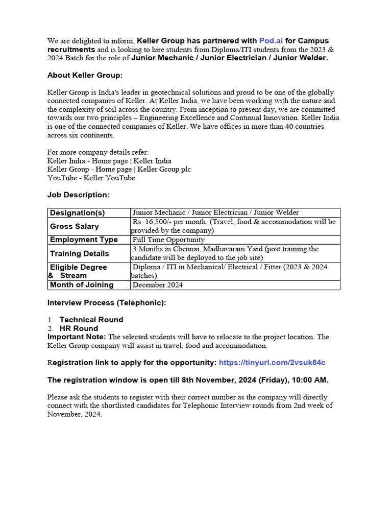 Keller Group | PDF