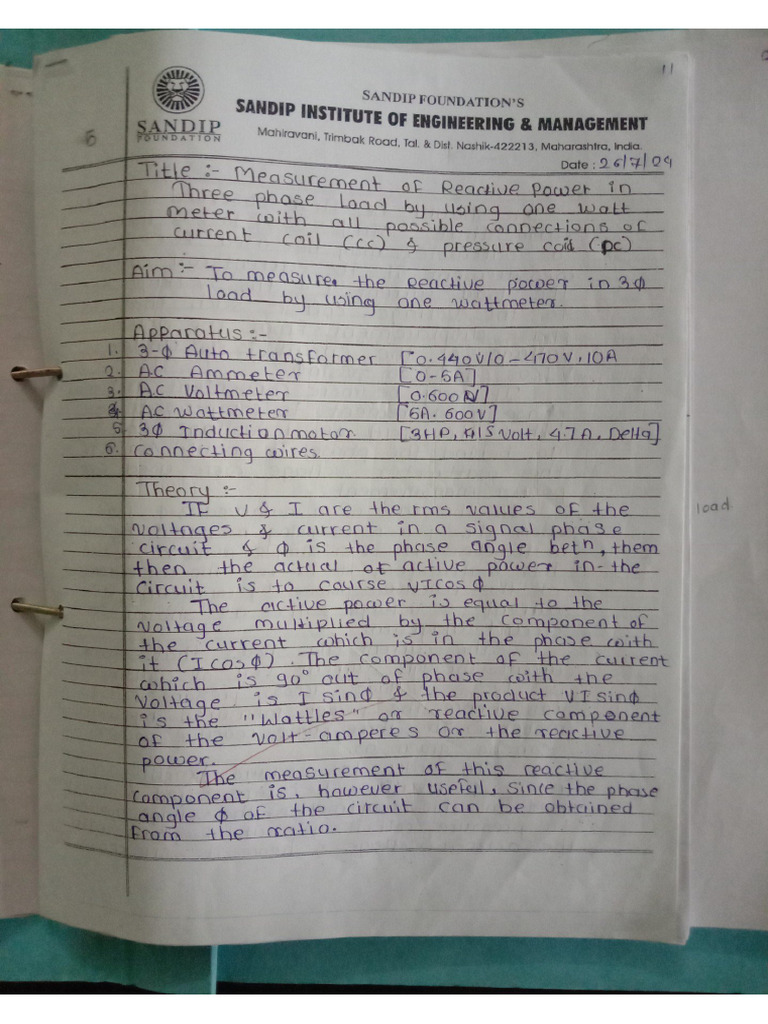 EMI Experiment | PDF