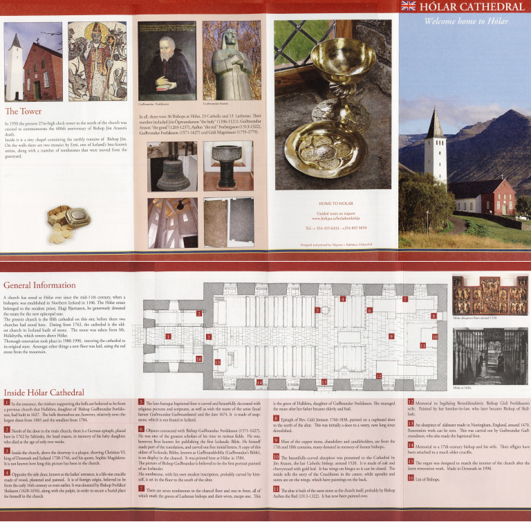 Cathedral in Holar (Iceland) - Brochure | PDF