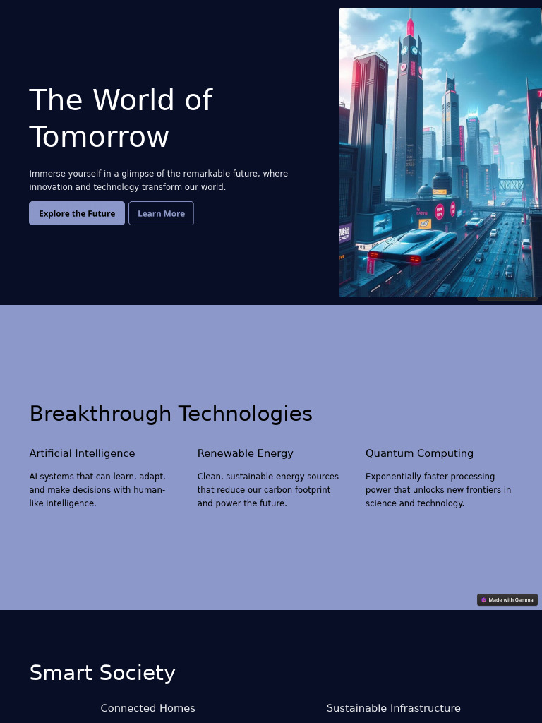 Future Innovations and Technologies Guide | PDF | Sustainability ...