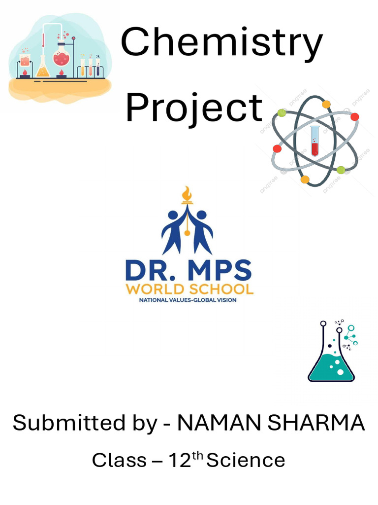 Chemistry project file front page | PDF