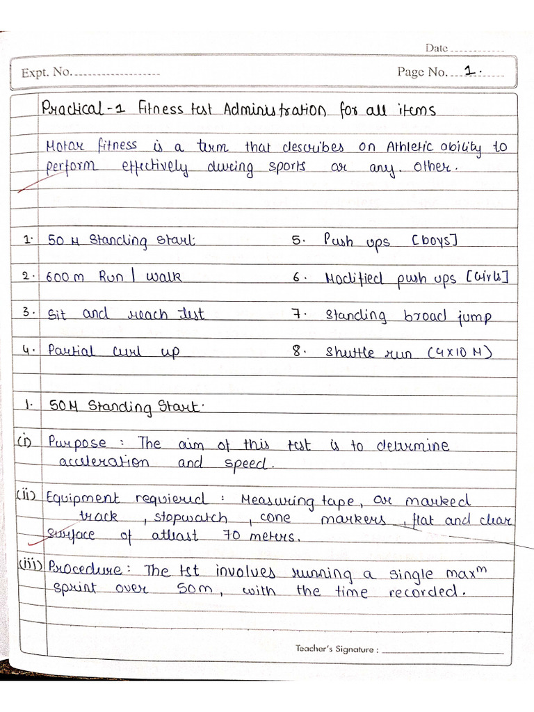 PE Journal Boys | PDF