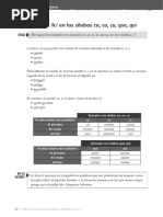 Reglas del uso de C, K y Q en español | PDF | Lengua española | Lingüística