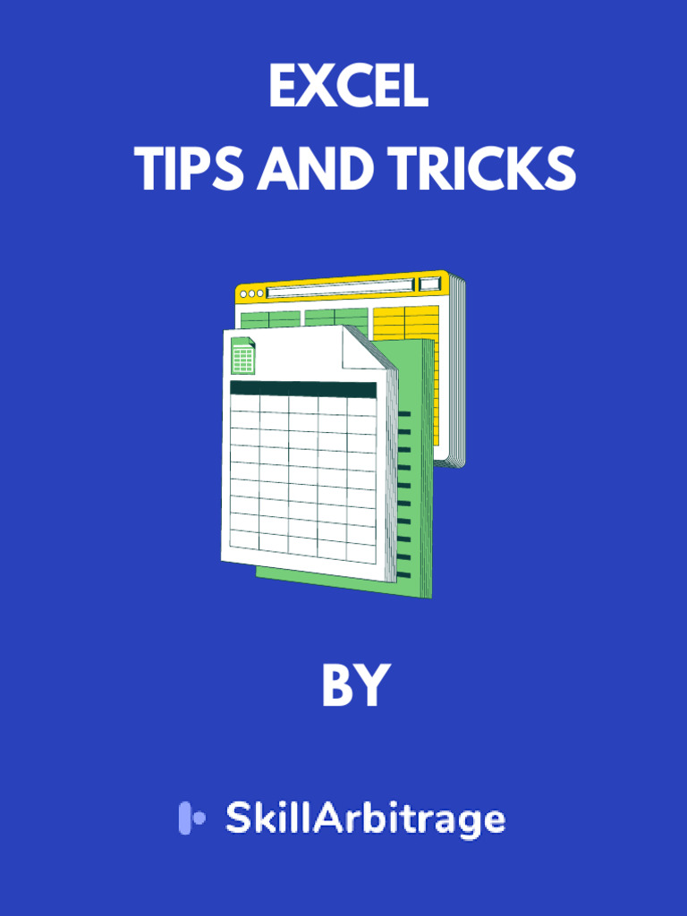 Excel Shortcuts by SkillArbitrage PDF | PDF | Microsoft Excel | Computer File