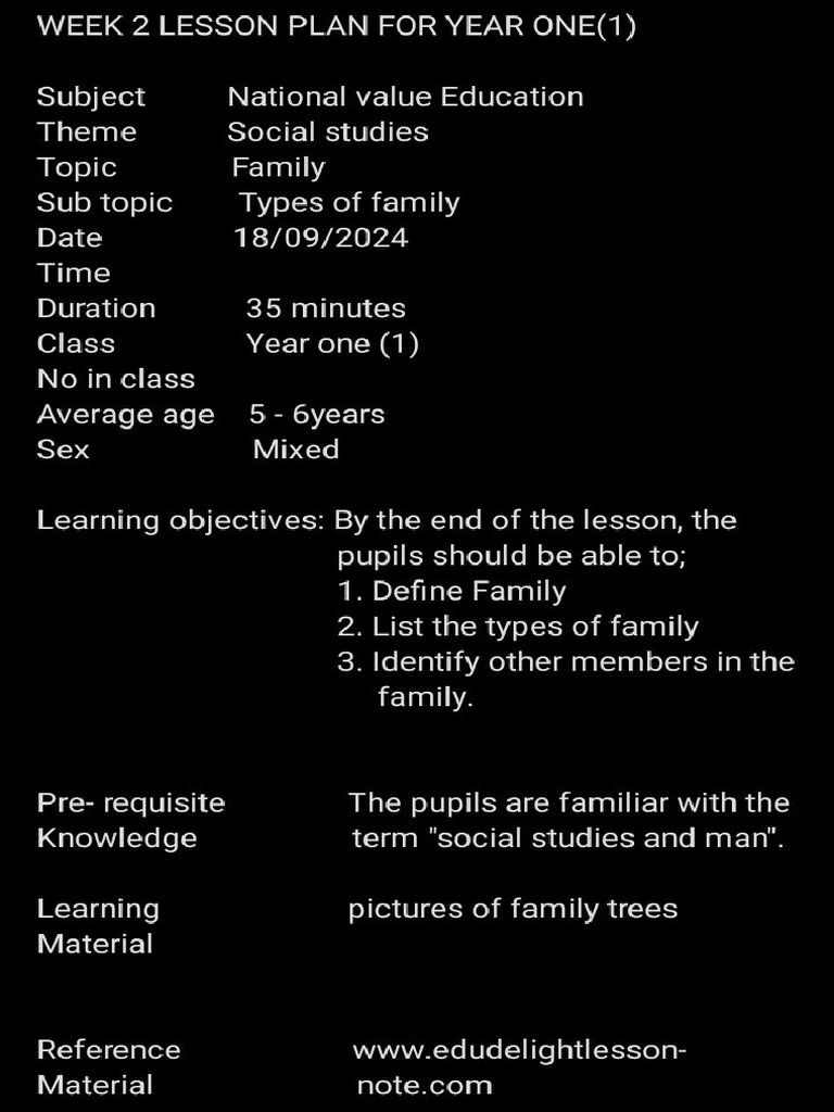 Social Studies WK 2 p1 | PDF